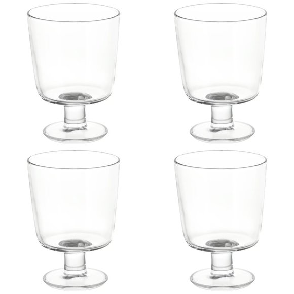 IKEA | Dining | 3 Ikea 365 Goblet Clear Glass Oz | Poshmark